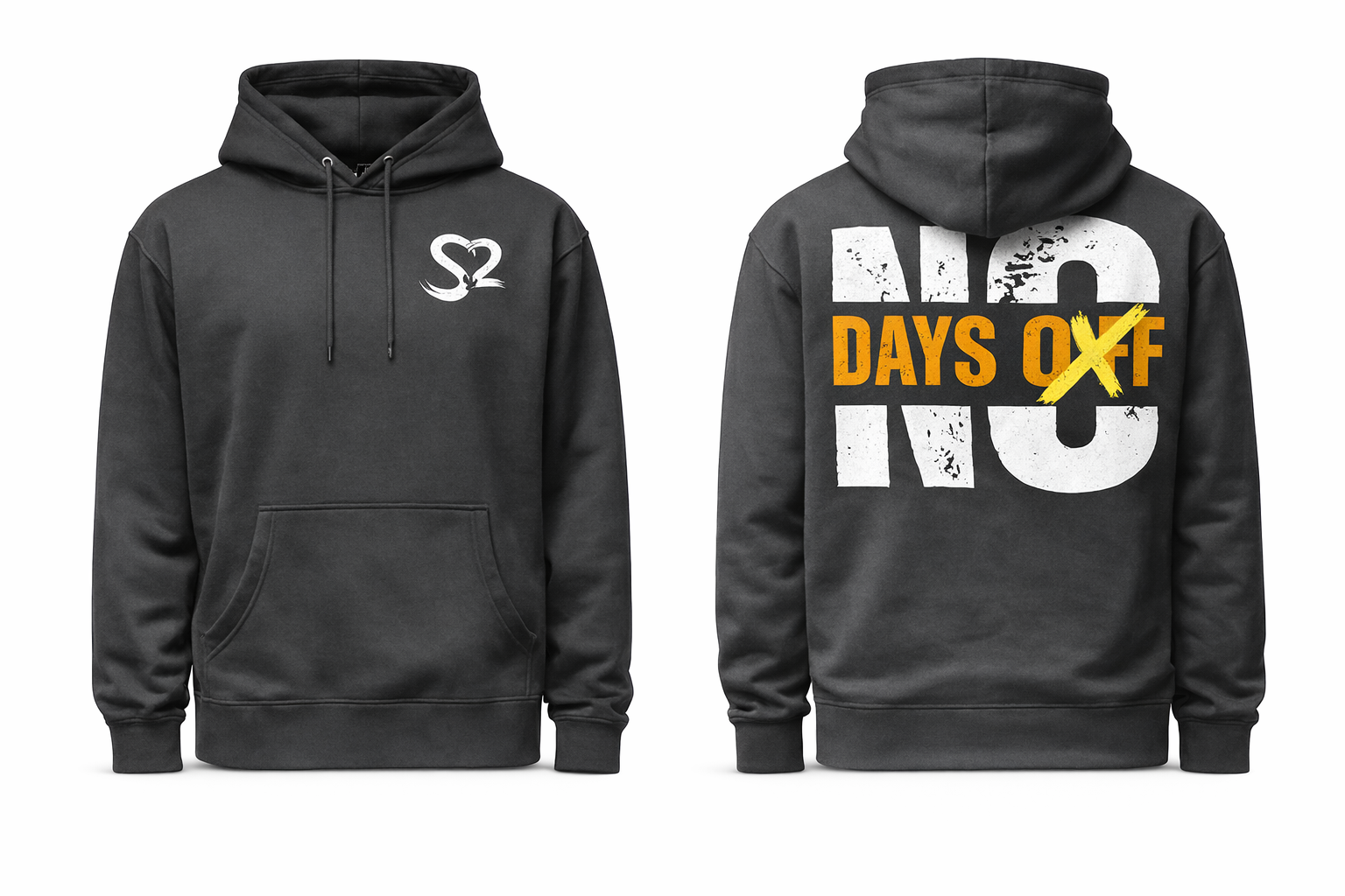 No Days Off Hoodie – Shadows 2 Strengths